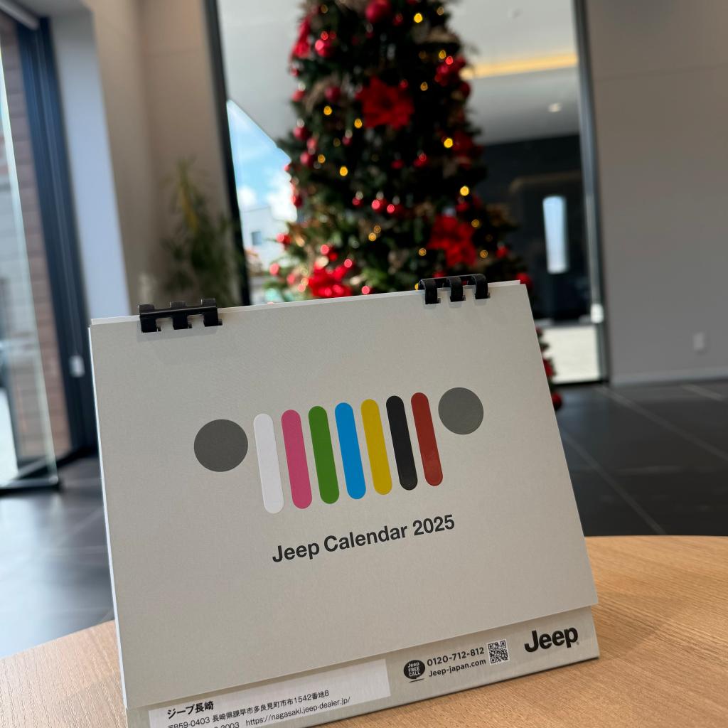 Jeep Calendar 2025｜ジープ長崎スタッフブログ｜Jeep Official Dealer Site